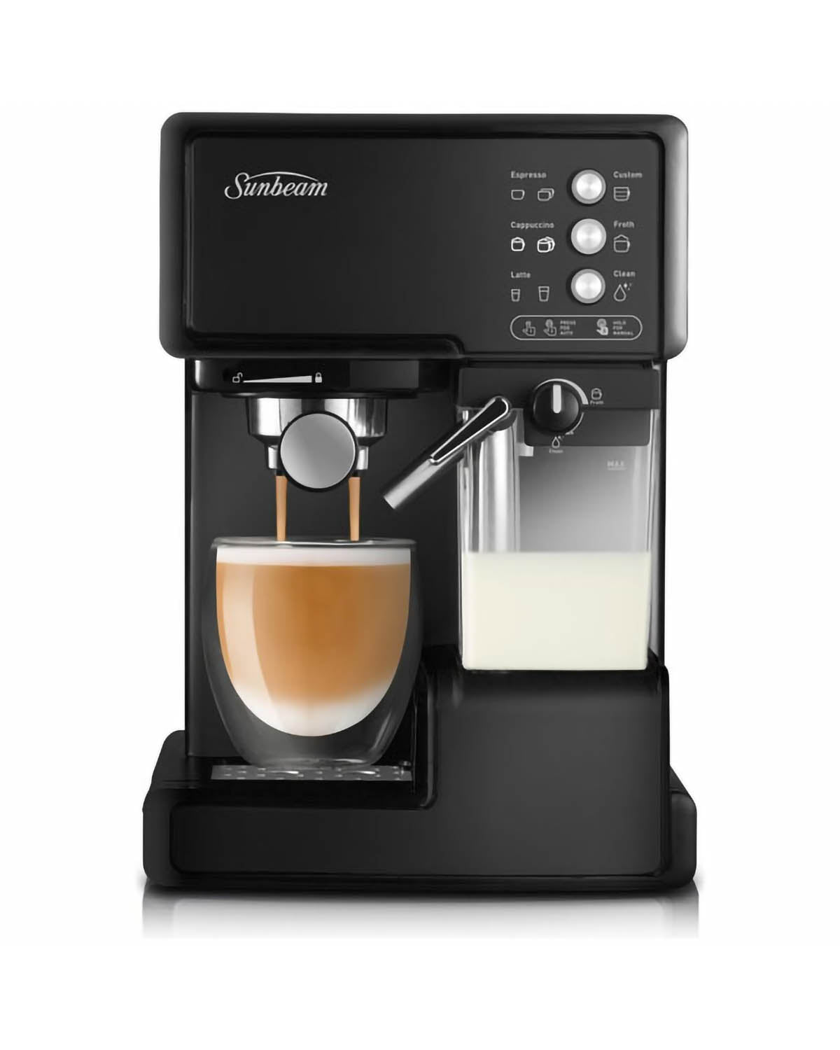 Sunbeam Cafe Barista Auto Coffee Machine - Black – Stan Cash